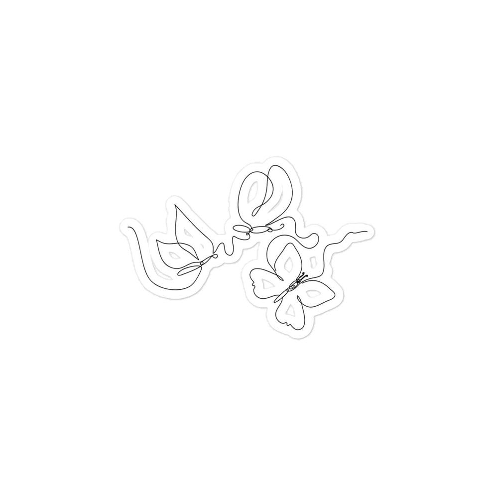 Butterfly Flow sticker – Wander Trails